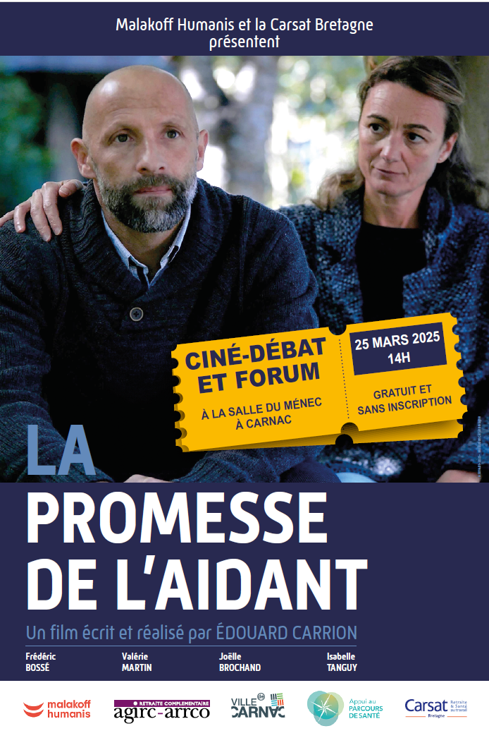 Projection du film "La promesse de l'aidant" - Pour Bien Vieillir Bretagne